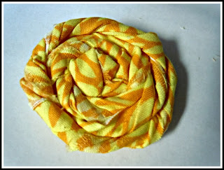 Mama's Sew Sweet Baby: Rolled Fabric Flowers Tutorial~ Guest Post